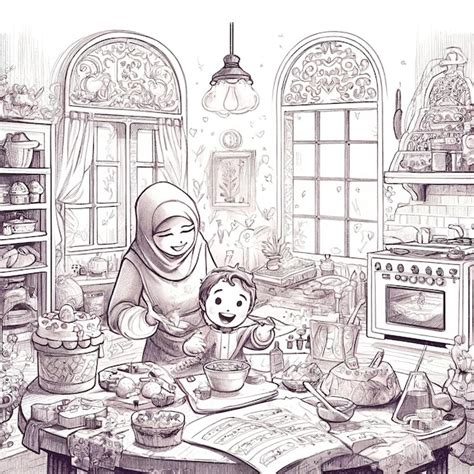 Premium Photo Mothers Day Illustration For Happy Mothers Day Cartoon