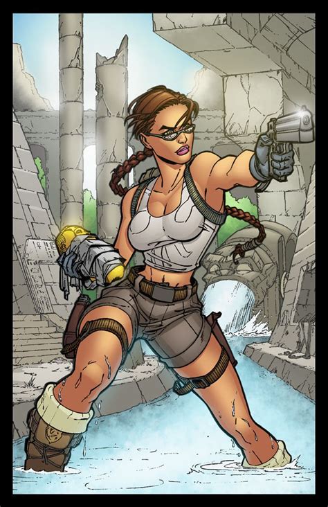 Lara Croft Tomb Raider By Wilson Go Tomb Raider Comics Lara Croft