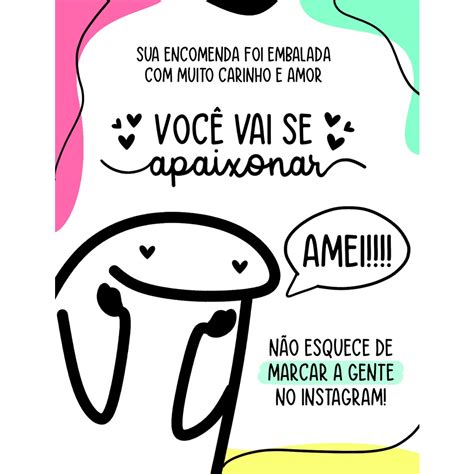 Tag De Agradecimento Ao Cliente Flork Meme Frases Mod Shopee Brasil