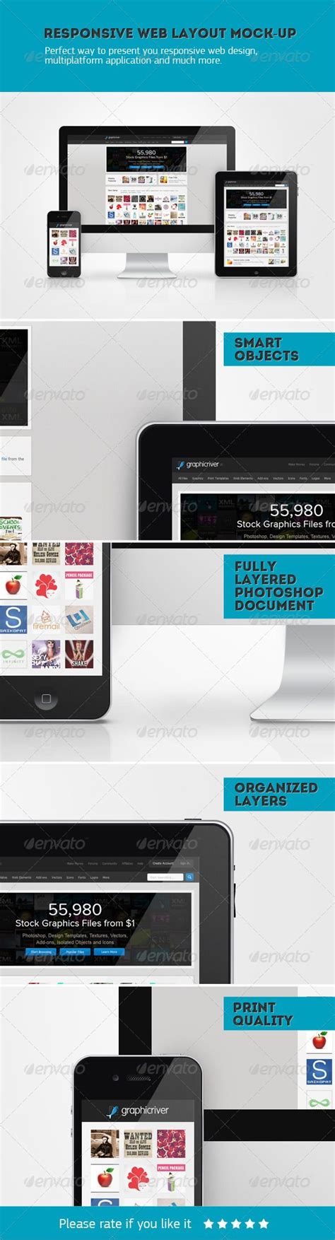 Responsive Web Layout Mockup Web Layout Responsive Web Web Mockup