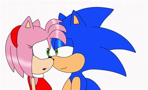 Sonamy Kiss Animated By Garden Of Chaos On Deviantart