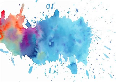 Premium Vector Abstract Background With A Colourful Watercolour
