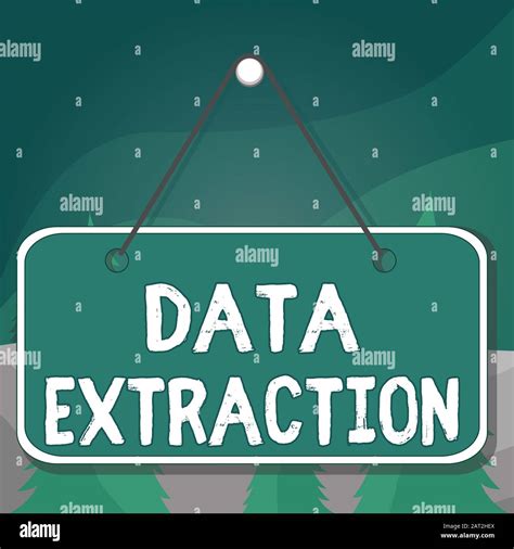 Word Writing Text Data Extraction Business Photo Showcasing Act Or Process Of Retrieving Data