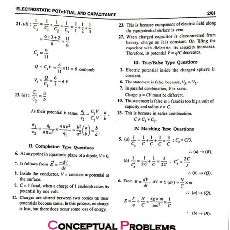 Elect Pot And Capacitance Physics Notes Teachmint