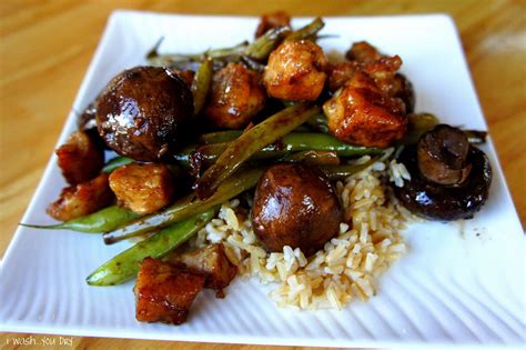 Mushroom Chicken With Green Beans I Wash You Dry