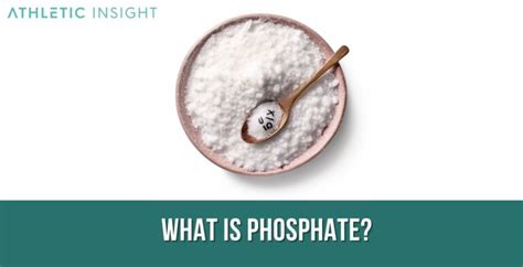 Phosphate Definition Importance And Uses Athletic Insight