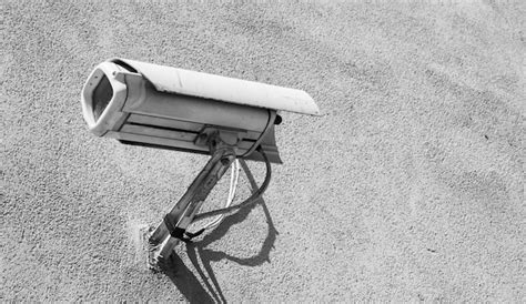 Premium Photo Cctv Camera On A Concrete Wall Protection Of The Object With The Help Of A Video