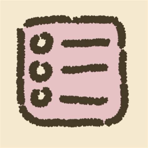 Doodle Reminders App Icon Design