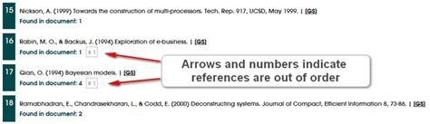 Getting Your References In Order Apa Style