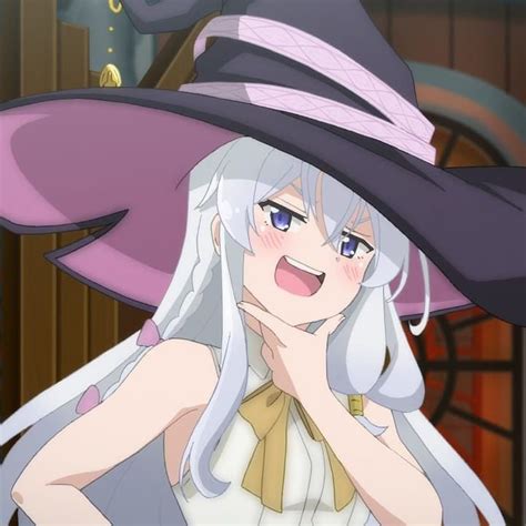 Elaina Majo No Tabi Tabi Gadis Animasi Gambar Profil Gambar Karakter
