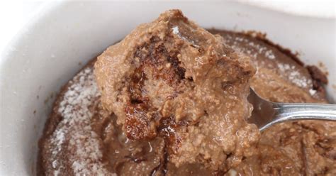 Microwave Protein Brownie Lava Cake