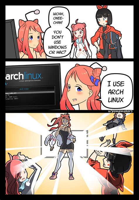 Btw I Use Arch Linux R Linuxmasterrace