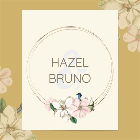 Free Vector Save The Date Wedding Invitation Mockup