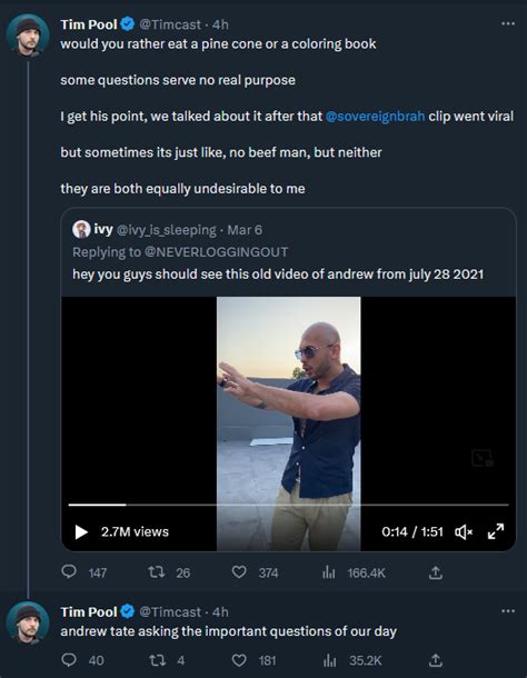The Serfs On Twitter Tim Pool Coming Out As Super Straight