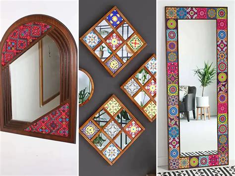 مدل آینه خاتم کاری تذهیب فوق العاده شیک برای دیزاین و زیباسازی منزل