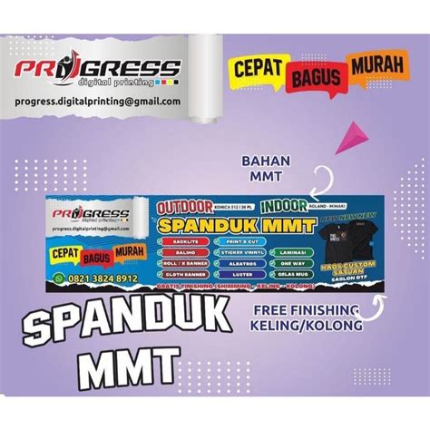 Jual Cetak Spanduk Mmt Banner Baliho Gratis Desain Dan Finishing