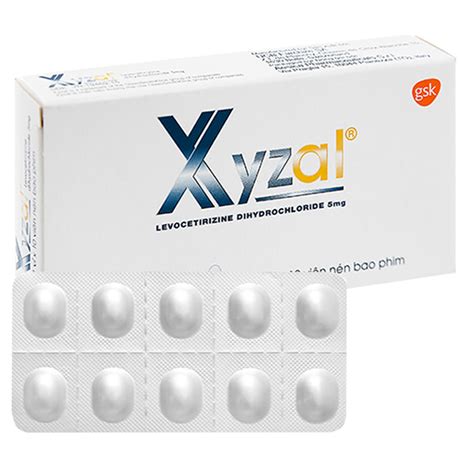 Xyzal mg điều trị viêm mũi dị ứng quanh năm
