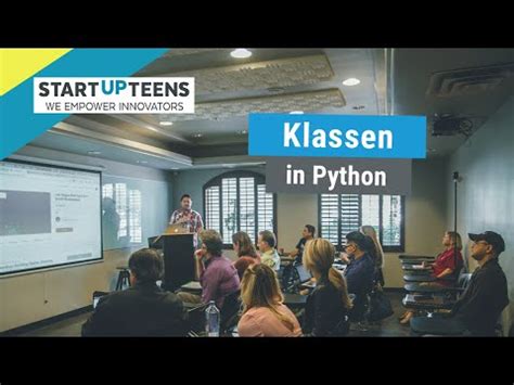 Mediathek Wie Definiert Man Klassen Python Tutorial