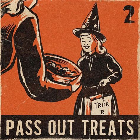 Sams Rules Of Halloween • Trick R Treat Vintage Halloween Art