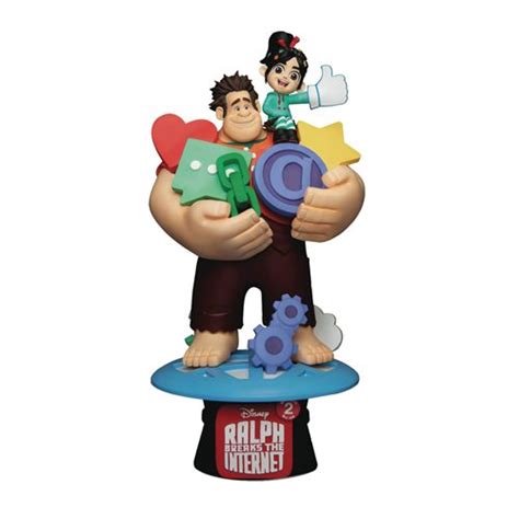 Wreck It Ralph With Vanellope D Stage Ds 056 6 Inch Statue