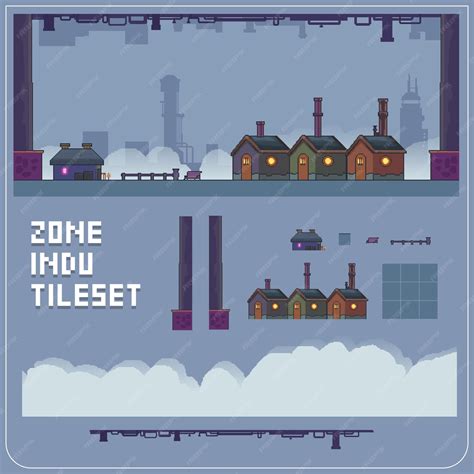 Premium Vector Pixel Art Background Ready To Use In Retro Game