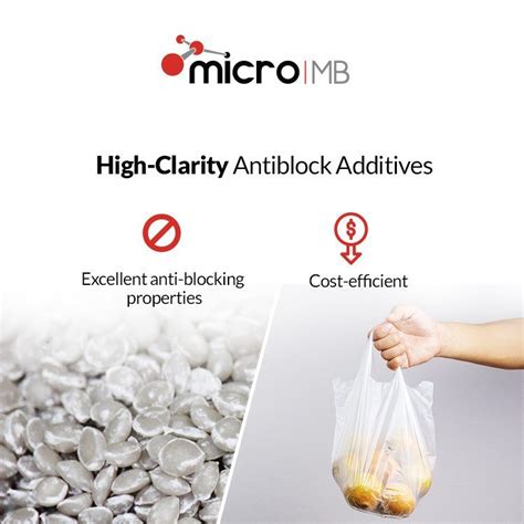 High Clarity Antiblock Additive For Plastic Packaging Micromb Posted