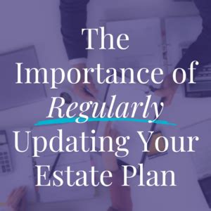 The Importance Of Regularly Updating Your Estate Plan Randall Bryant