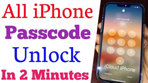 All Iphone Forgot Passcode Unlock In 2 Minutes Unlock Iphone Forgot