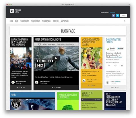13 Best Content Sharing Wordpress Themes With Front End Submission 2024 Keynote Template Blog