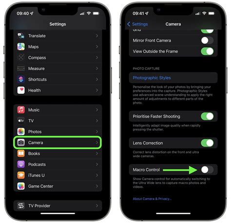 how to disable macro mode on iphone 13 pro and iphone 13 pro max