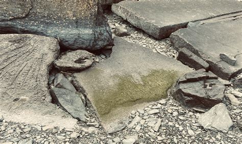 In Abstentia Out Rocks Slabs