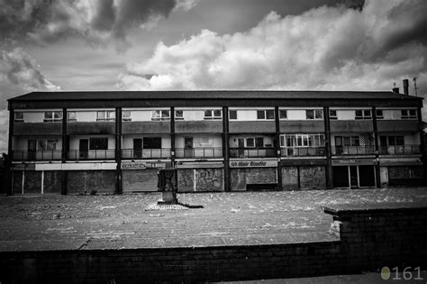 The now demolished, Eastford Square shopping parade in Collyhurst. : r ...