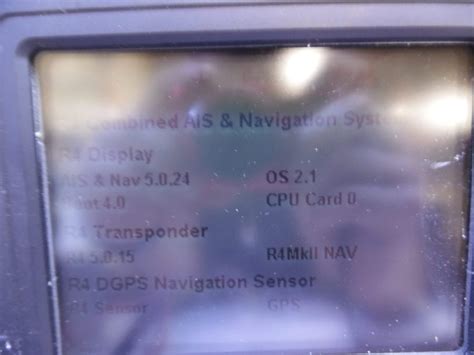 Saab Transpondertech R4 Ais Transponder Display Gps Dgps Sensor Parts Repair Max Marine