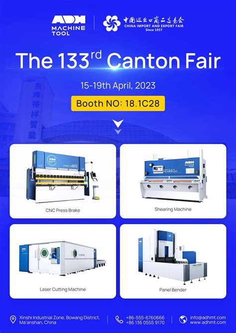 Join Us At The 133rd Canton Fair Experience The Future Of Sheet Metal