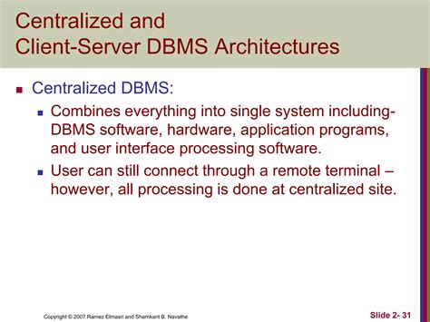 2 Database System Concepts And Architecture Pdf