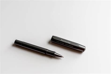 Passoni Pen In Black Bronze Silver Passoni Product