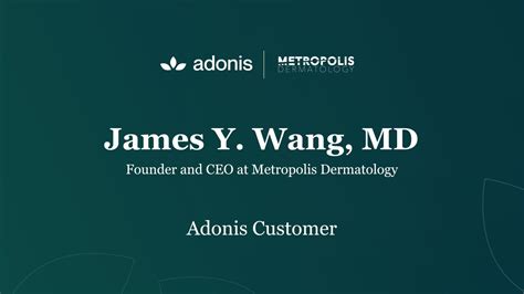 Customer Testimonial Part 2 Dr James Y Wang From Metropolis
