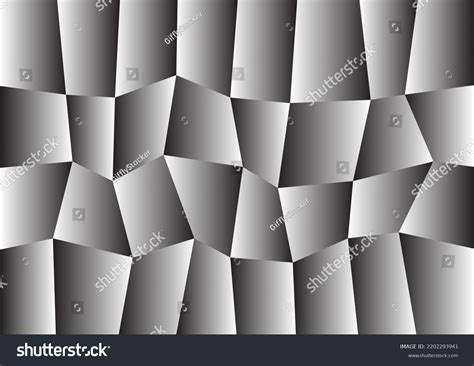 Abstract Black White Vector Background Geometric Stock Vector Royalty