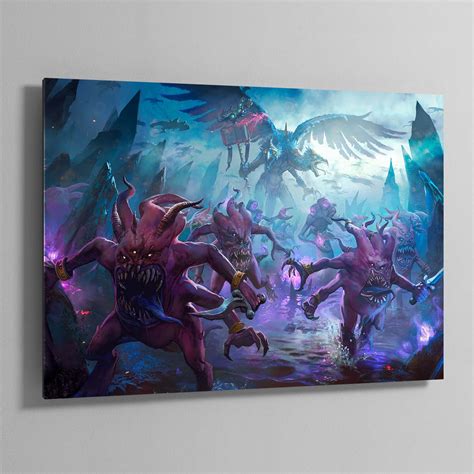 Total War Warhammer Iii Tzeentch Art Print Game Artwork
