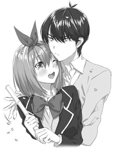 Nakano Yotsuba And Uesugi Fuutarou Go Toubun No Hanayome Drawn By Yu