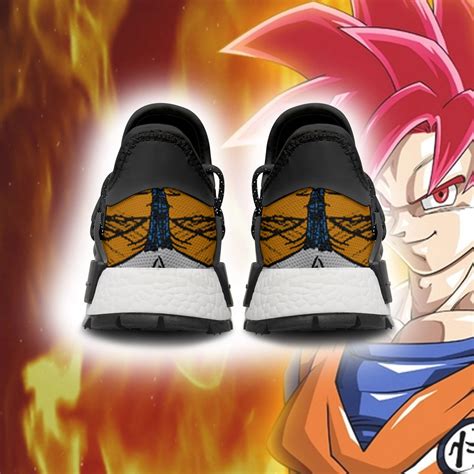 Goku God Shoes Symbol Dragon Ball Z Anime Sneakers NMD Sneakers For