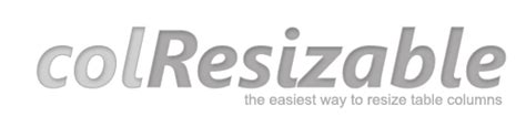 GitHub Alvaro Prieto ColResizable JQuery Plugin To Resize Table Columns