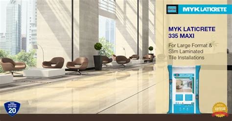 Myk Laticrete 335 Grey Thin Set Adhesive 20kg Abm Technoserve At ₹ 1100 Bag Jodhpur Id