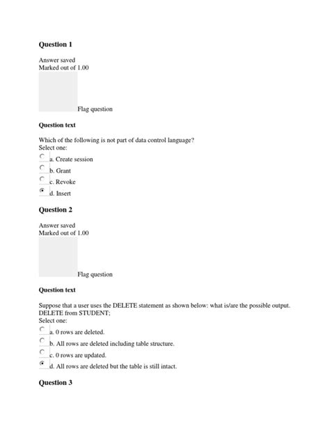 Database Management Final Exam Pdf Relational Database Table Database