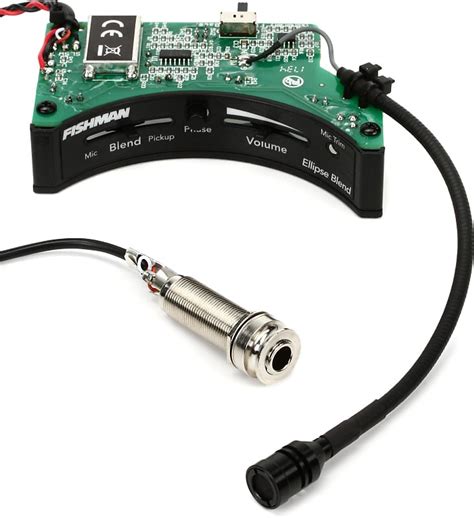 Fishman Ellipse Matrix Blend Acoustic Pickup And Preamp Reverb