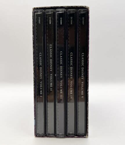 Classic Disney 5 Cd Box Set 60 Years Of Musical Magic Music Cd 1999