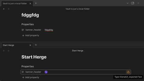Type Mismatch On Bannerheader Key · Issue 121 · Noatpadobsidian