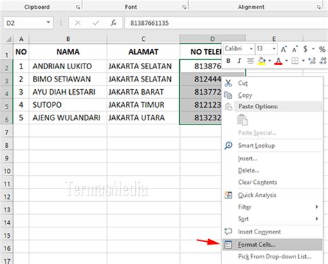 Cara Agar Format Angka Di Excel Tidak Berubah Tutorial Vrogue