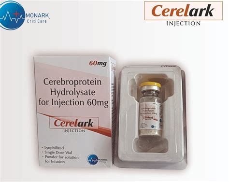 Cerebroprotein Hydrolysate 60 Mg Injection Monark Biocare At Rs 1049