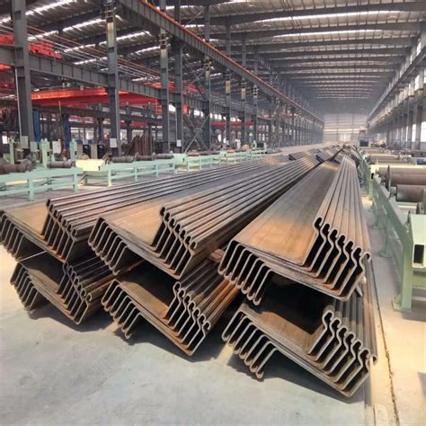 Hot Rolled Sheet Pile And Cold Bend Steel Sheet Pile Buy Steel Sheet